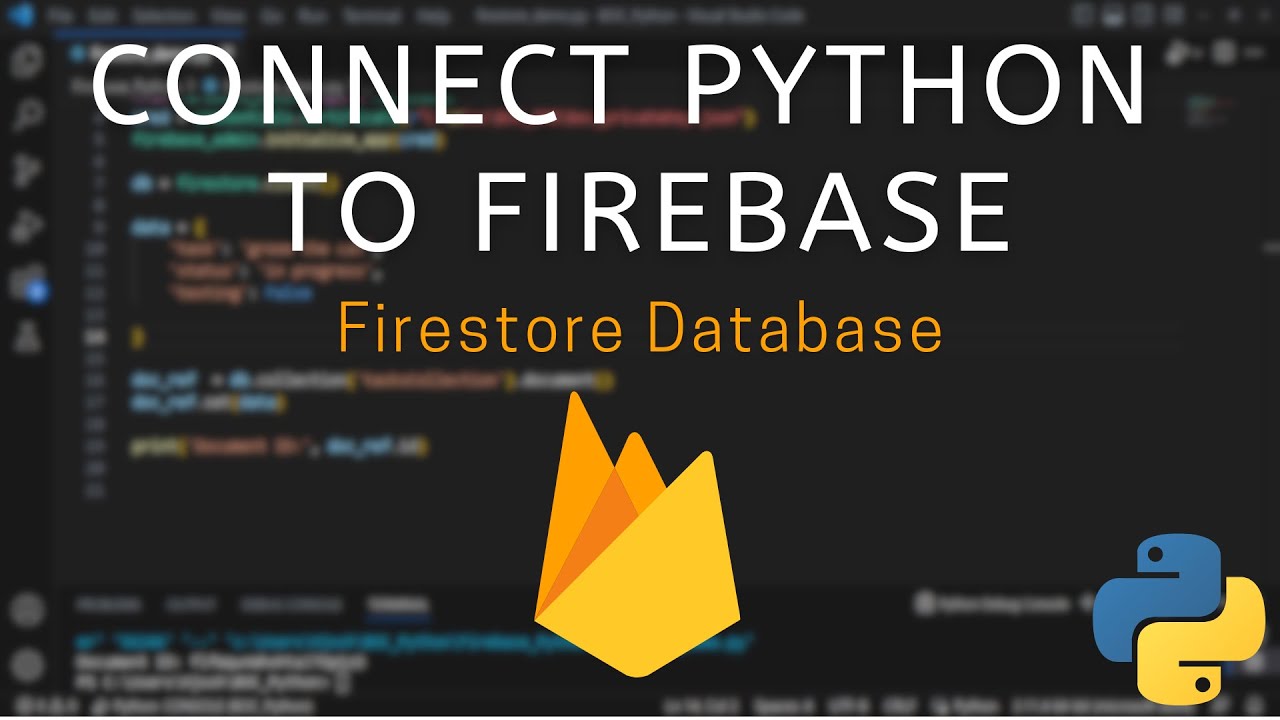Python How To Create Firestore Database Youtube