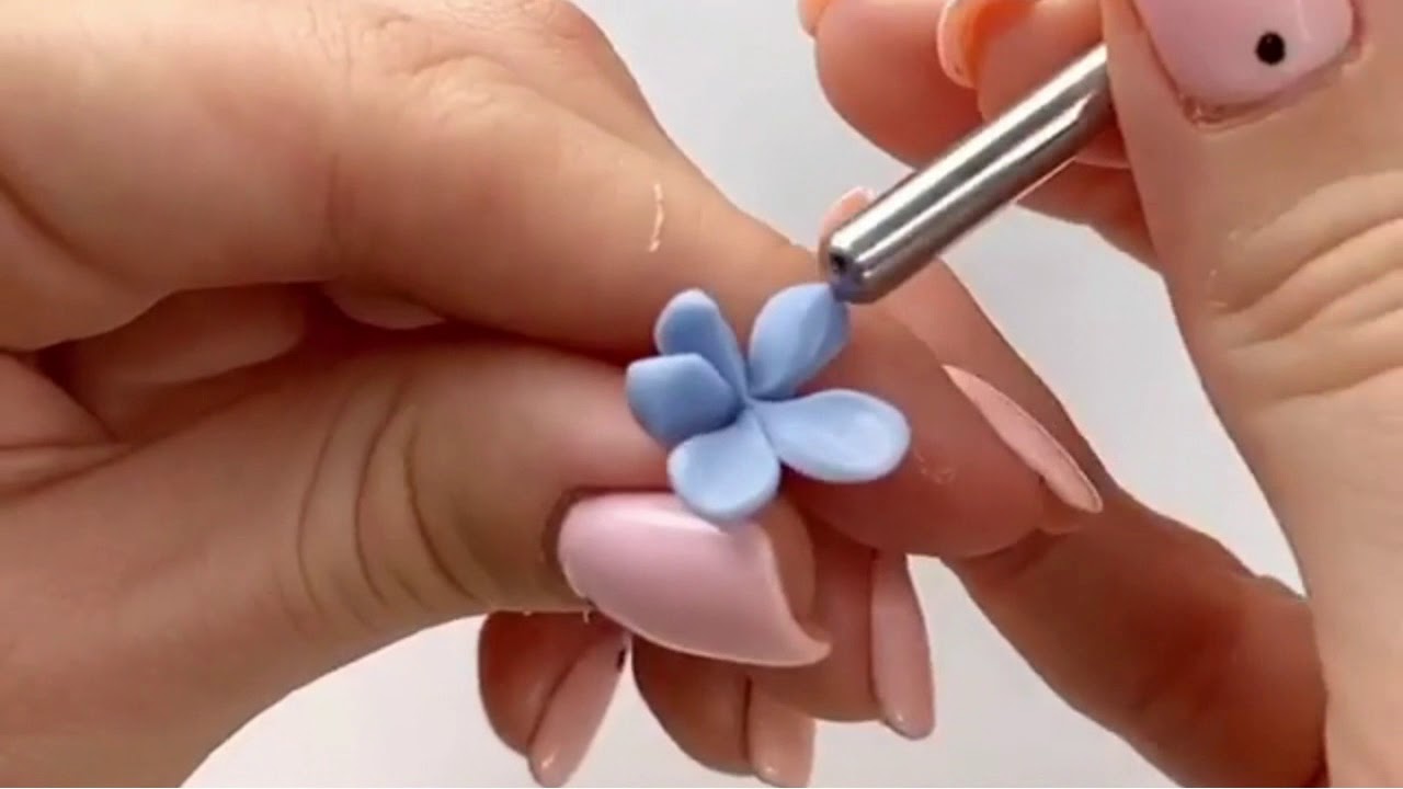 Easy Flower Polymer Clay Tutorials Youtube