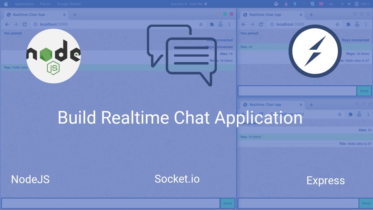 Learn To Build Realtime Chat Application Using Nodejs And Socket Io
