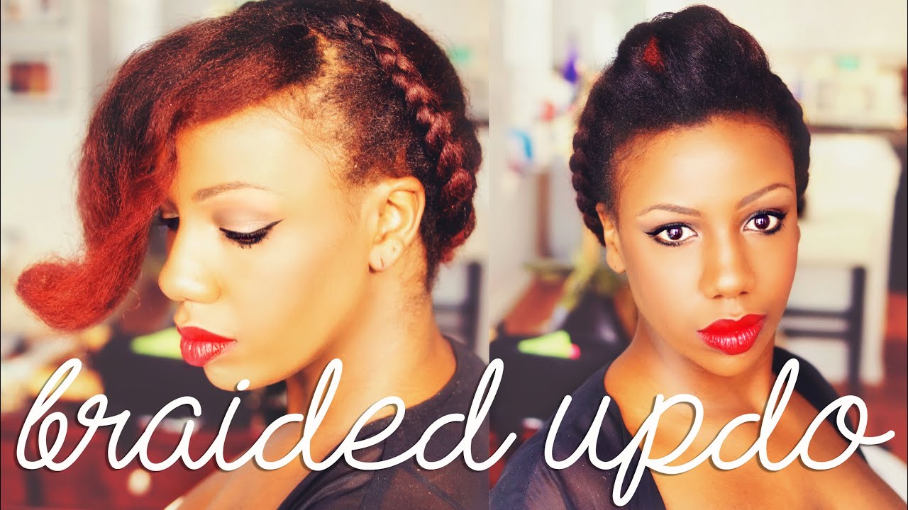 Braided Updo Youtube