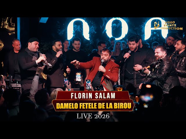 Florin Salam - Damele Damelo Fetele de la Birou Club Noa Cluj Revelion 2026