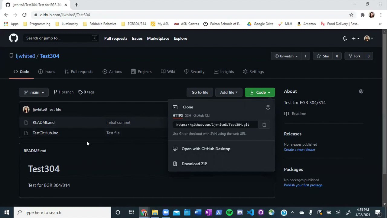 Github Tutorial 1 Youtube