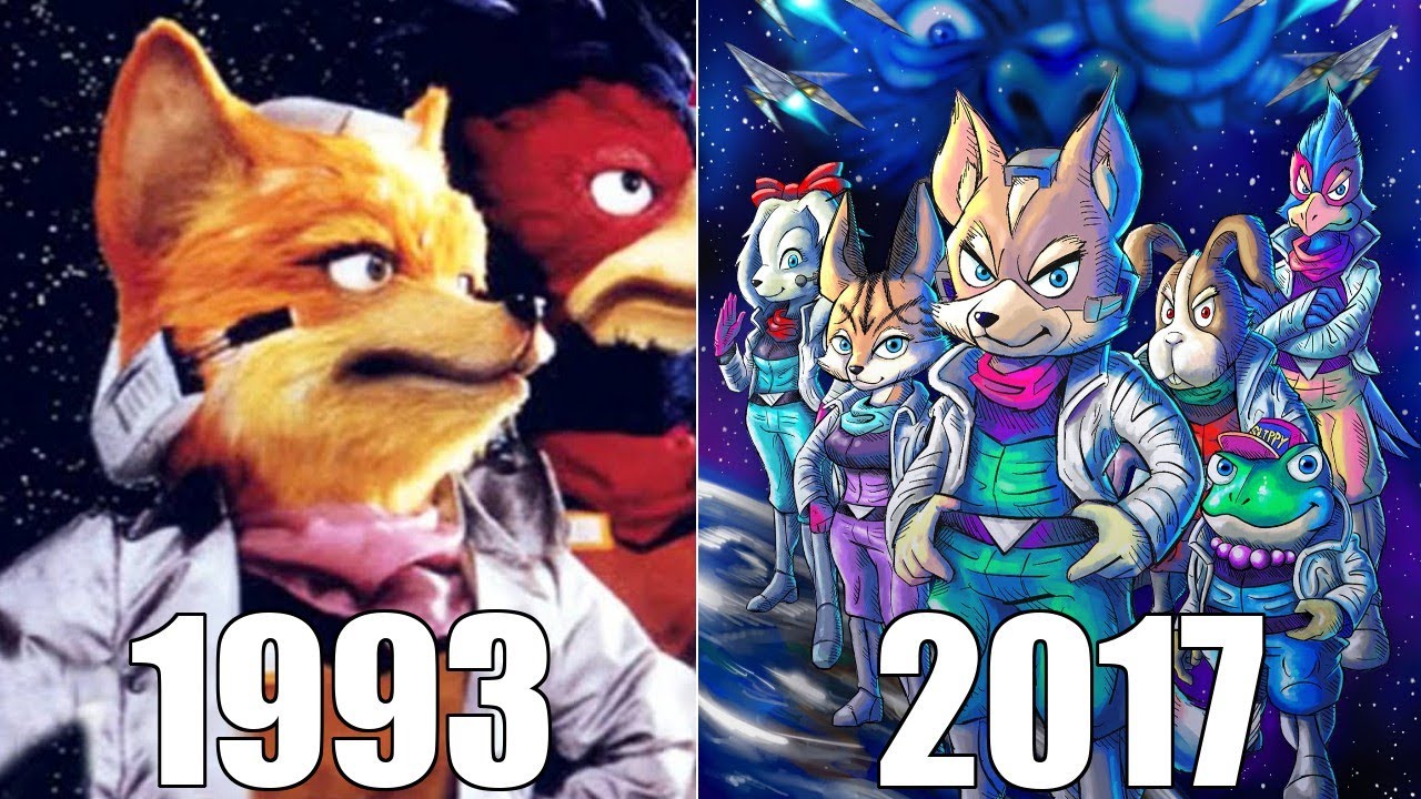 Evolution Of Star Fox Games 1993 2017 Youtube