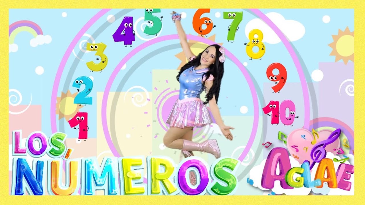 Los Números Del 1 Al 10 Canción Infantil Aglae Acordes Chordify