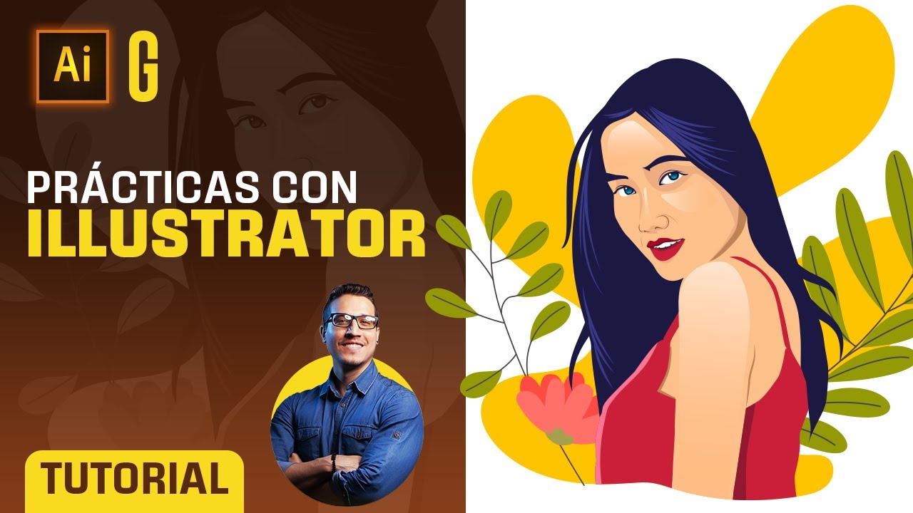 Illustrator Tutorial Prácticas Con Illustrator Ilustración Desde