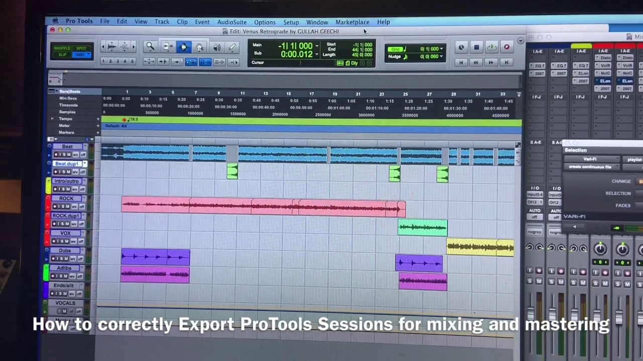How To Correctly Export Pro Tools Session Files Youtube