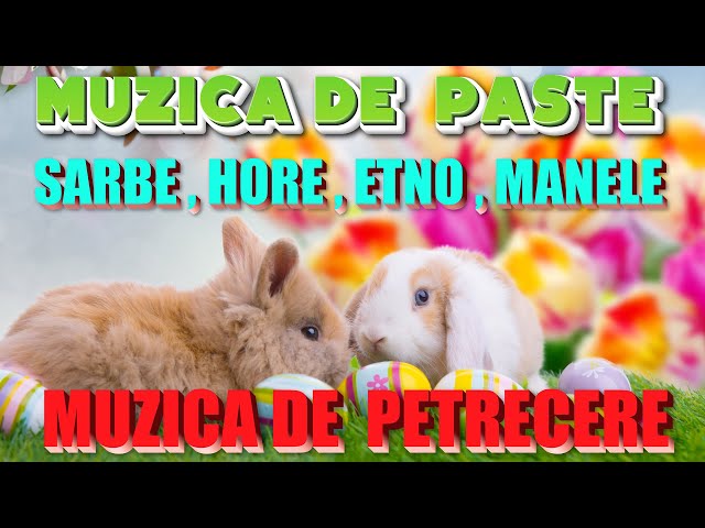 MUZICA DE PASTE 2023 , Colaj hore , sarbe , muzica de petrecere 2023 ...