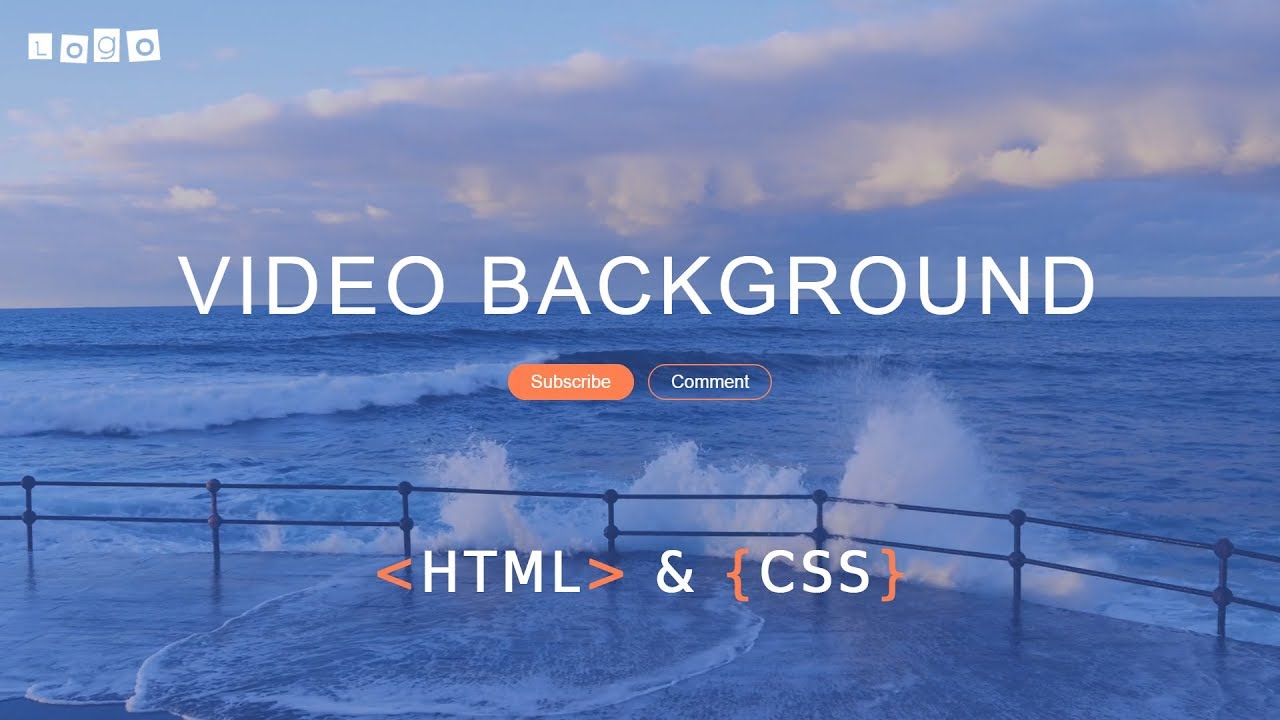 How To Make A Website With Full Screen Background Video Using Html And