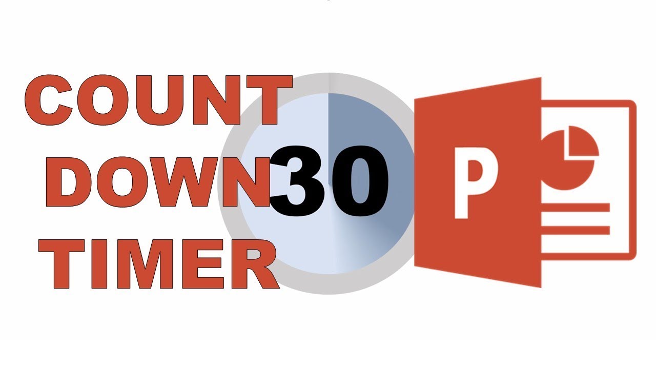 30 Minute Countdown Timer For Powerpoint Just Slide Keynote