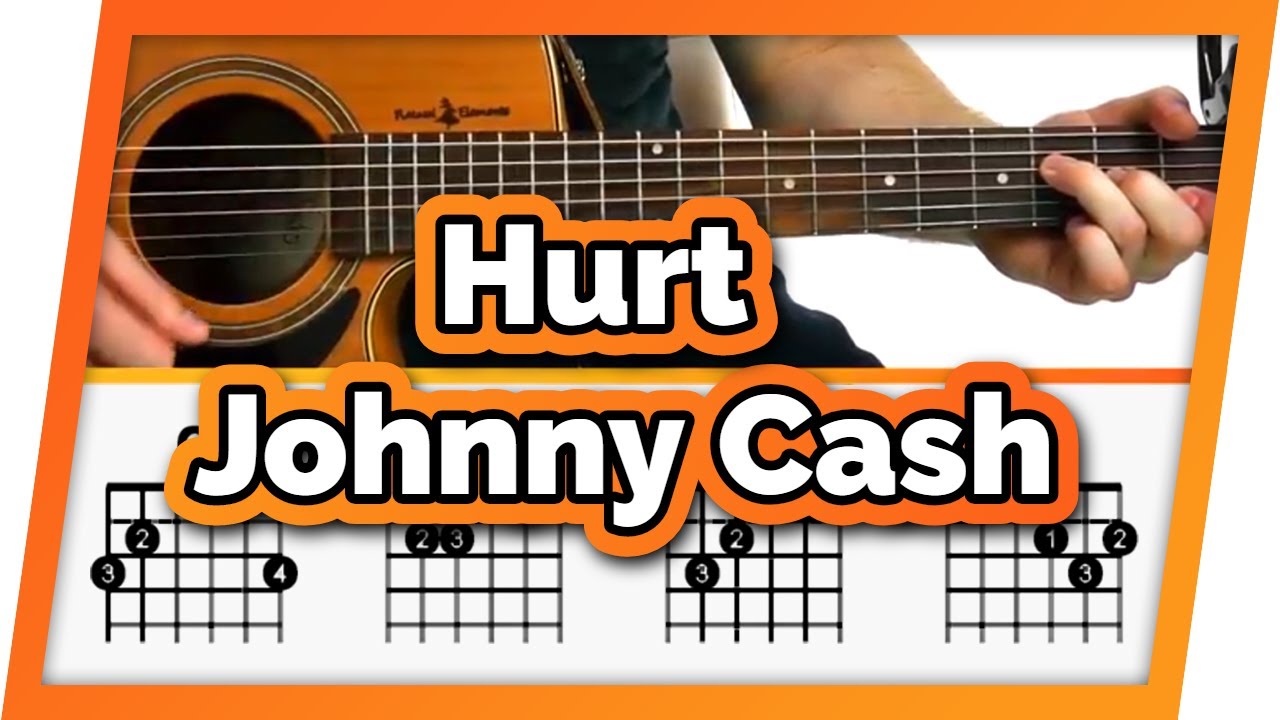 Hurt Guitar Tutorial Johnny Cash Easy Chords Guitar Lesson Guitar