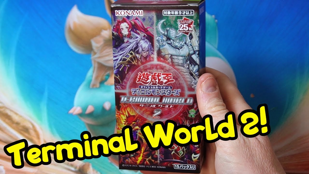 Yugioh Terminal World 2 Box Opening Youtube