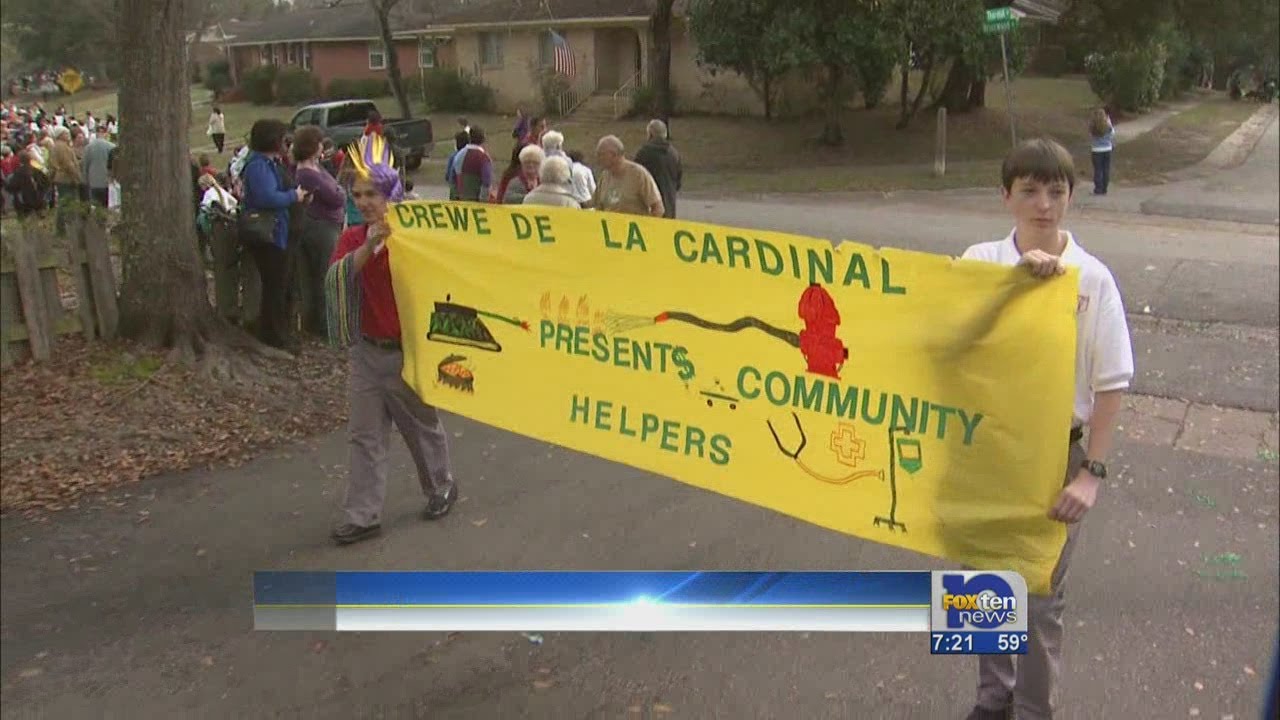 Fox 10 News St Pius X Mardi Gras Parade Feb 6 Youtube