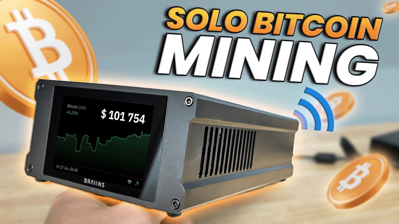 How To Set Up Mini Bitcoin Miner For Solo Btc Mining Bmm 101 Youtube