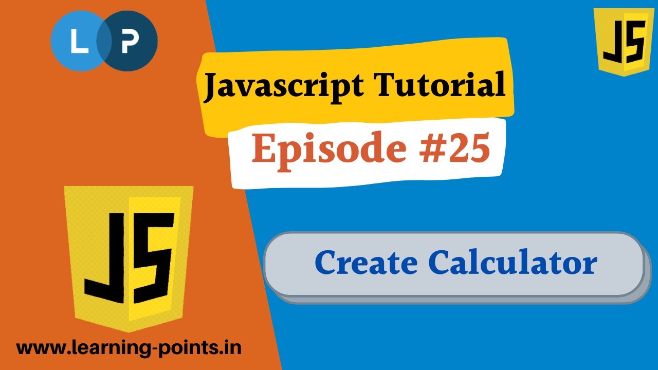 Simple Calculator Using Javascript 25 Javascript Tutorial User
