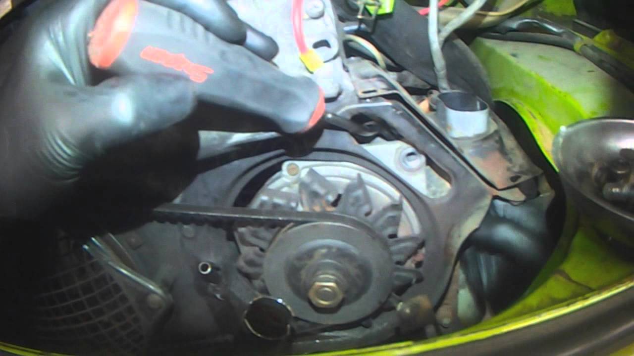 Vw T2 Alternator Removal Youtube