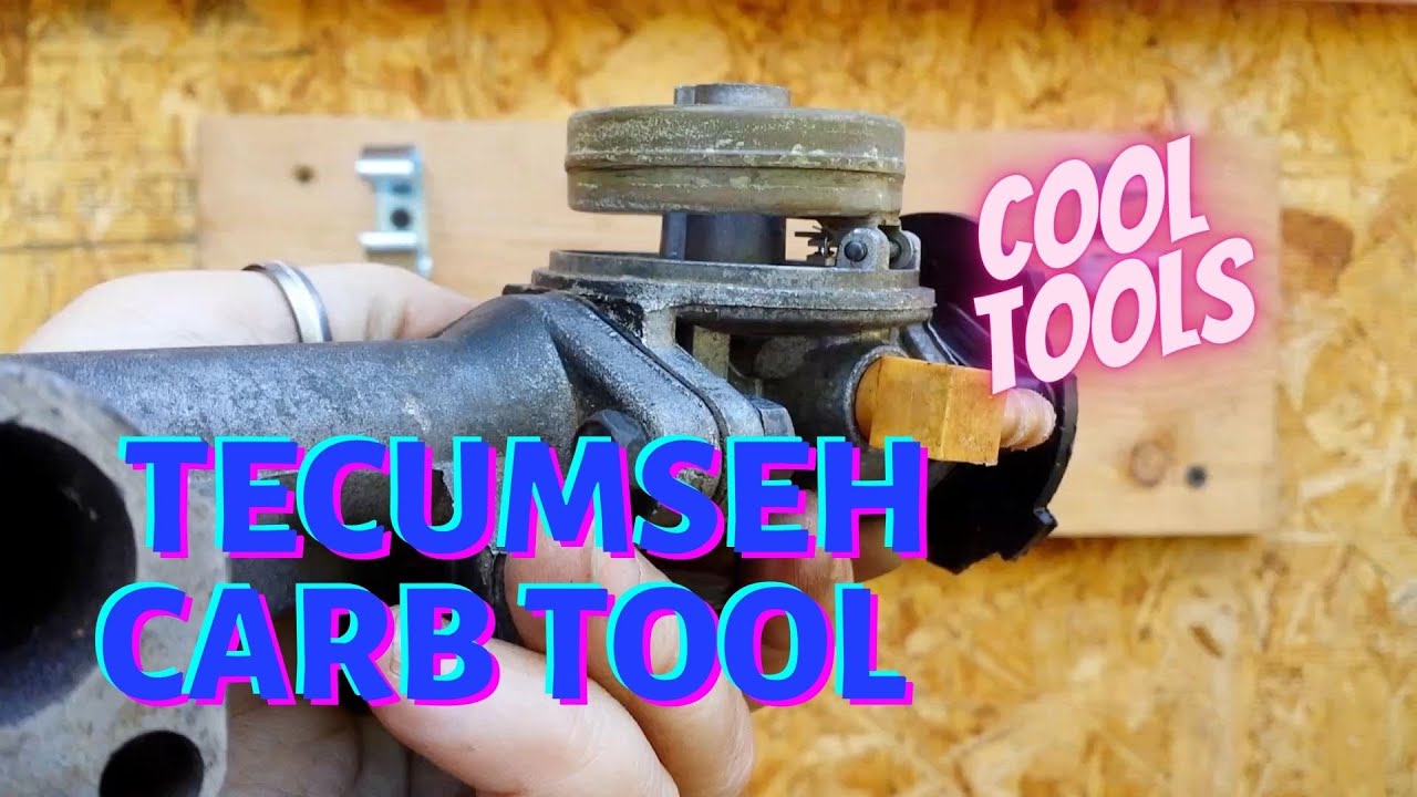 Quick Tip How To Use A Tecumseh Carburetor Tool No 670377 Youtube