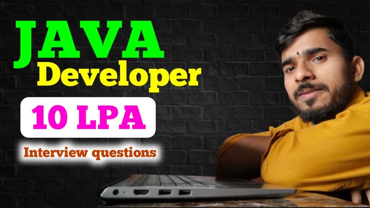 Java Developer Interview Questions Imp Youtube