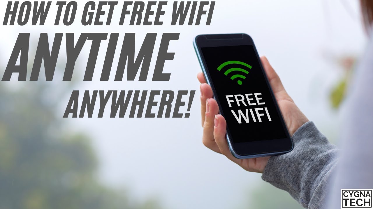 How To Get Free Wifi Anytime Anywhere How To Stay Connected To The