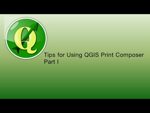 Open Source Gis Blog Video Tips For Using Qgis Print Composer
