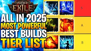 Path Of Exile 2 Builds Tier List 2025 What Are The Meta Builds In 2025 ...