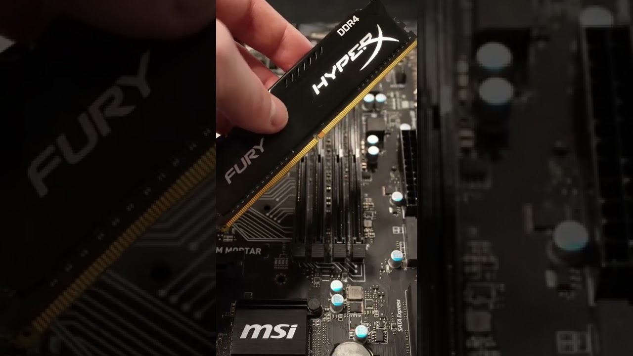 How To Install Ram Youtube