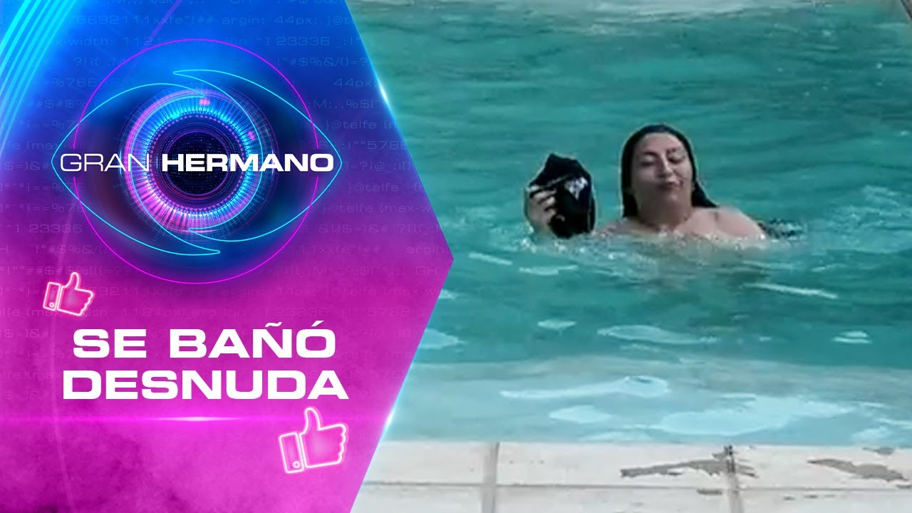 Destape Total 亞 Pincoya Se Baﾃｱﾃｳ Desnuda En La Piscina Gran Hermano