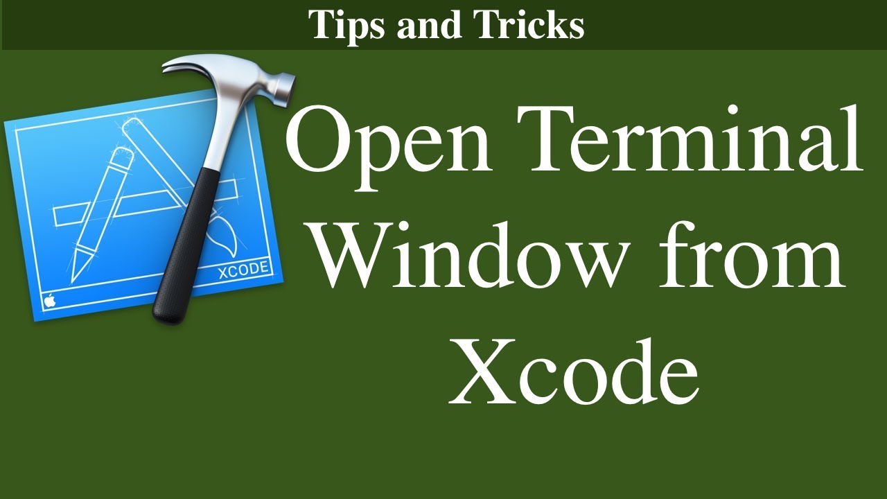 15 Open Terminal App From Xcode Swift Classroom Youtube