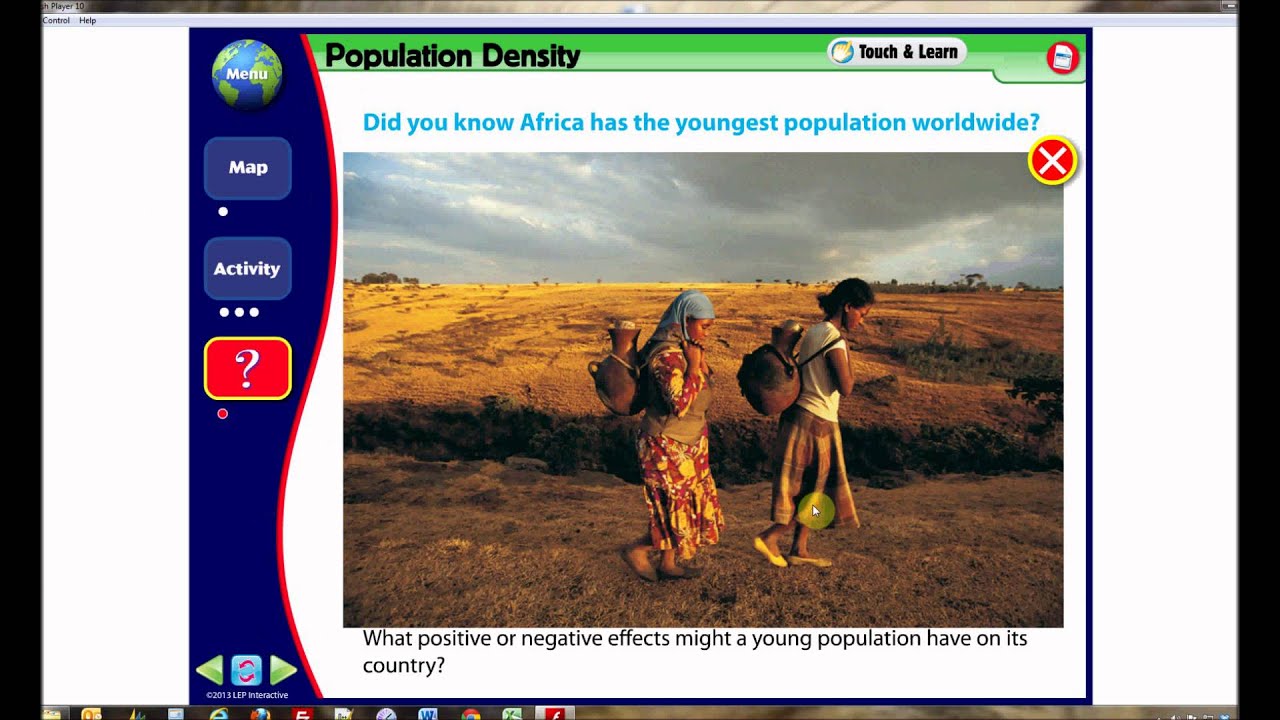 Map Skills Africa Interactive Whiteboard Software Youtube