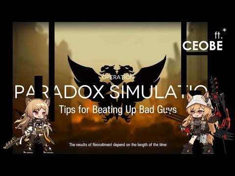 Arknights Paradox Simulation Ceobe Youtube