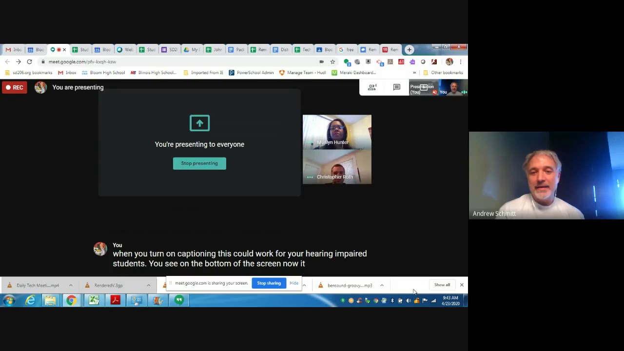 How To Use Closed Captioning In Google Meet Youtube
