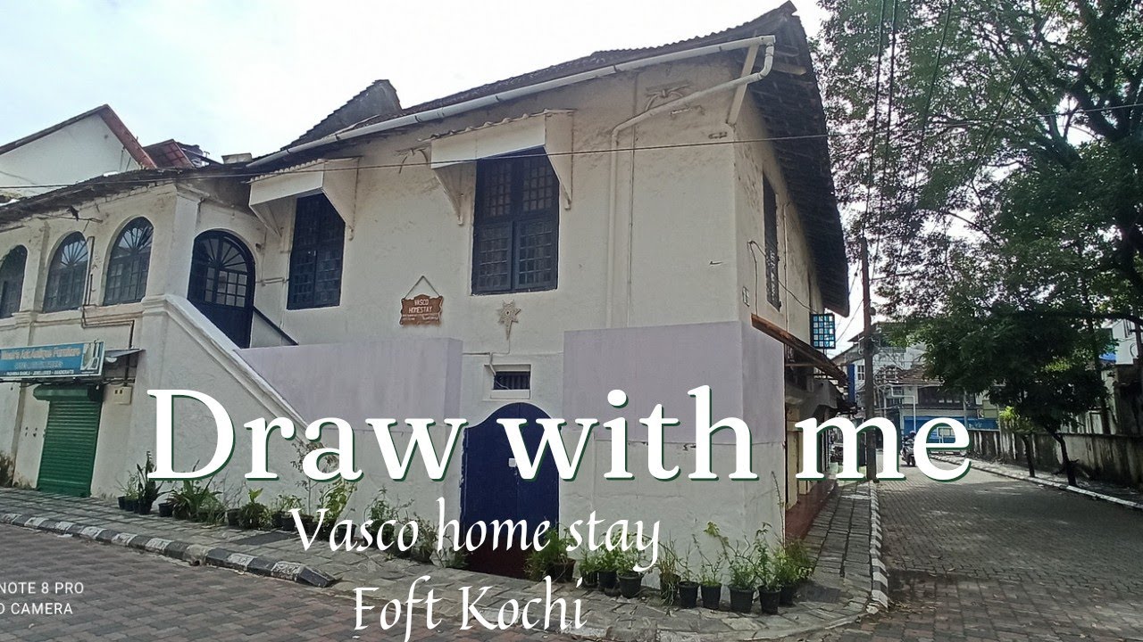 Draw With Me Vasco House Live Sketching Easy Drawing Youtube