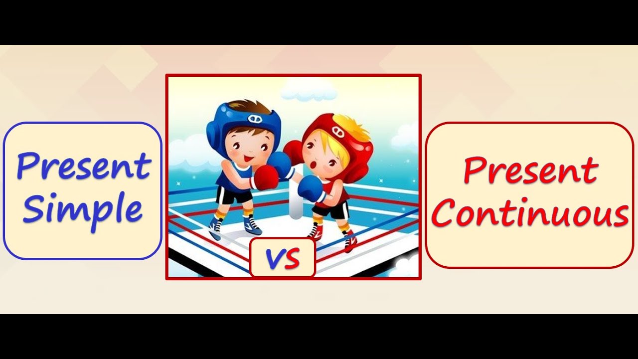 презентація Present Simple Vs Present Continuous Youtube