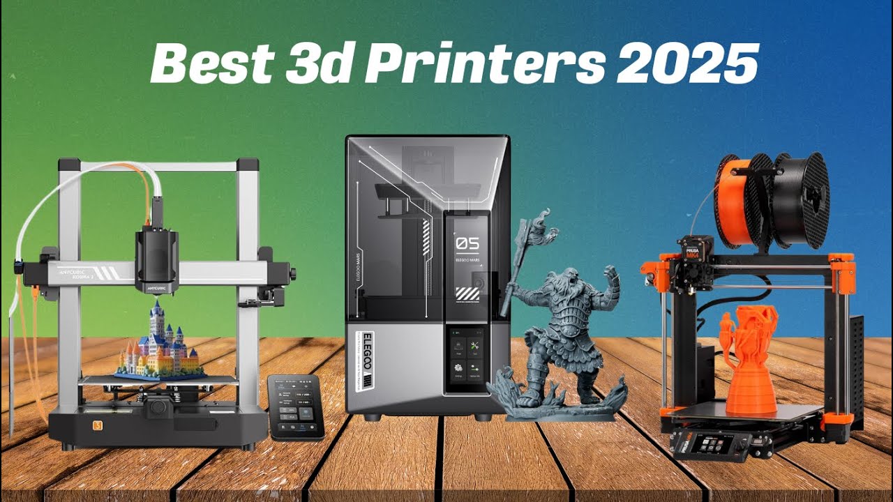 5 Best 3d Printers 2025 The Top 5 To Consider Today Youtube