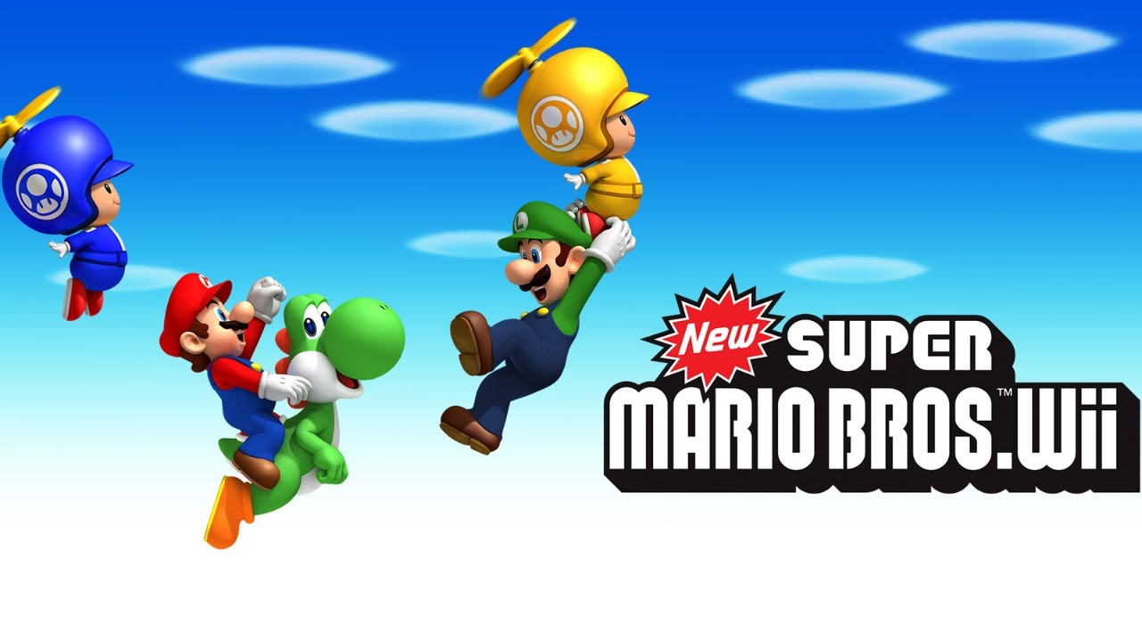 New Super Mario Bros Wii Part 1 Youtube