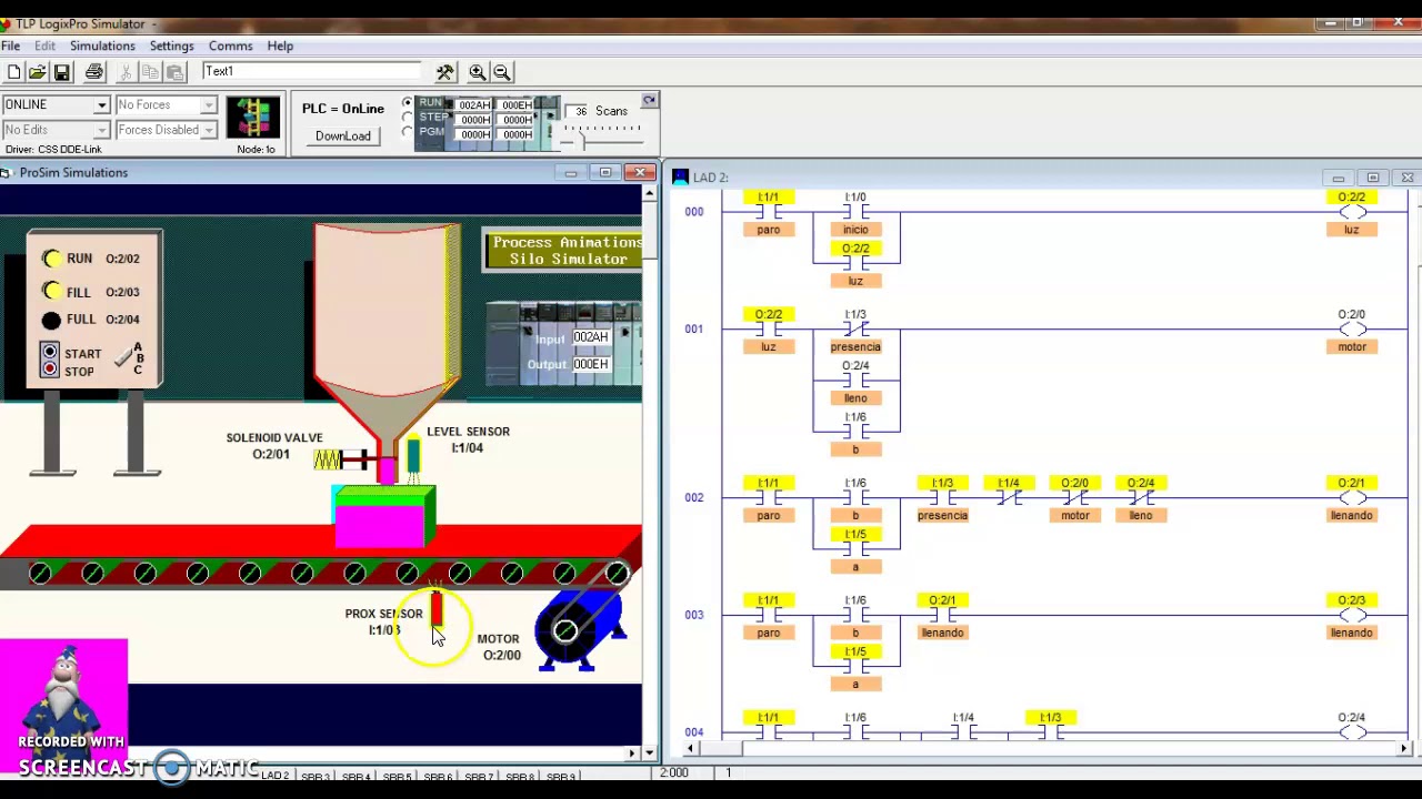 Batch Simulator Logixpro Phoenivsax