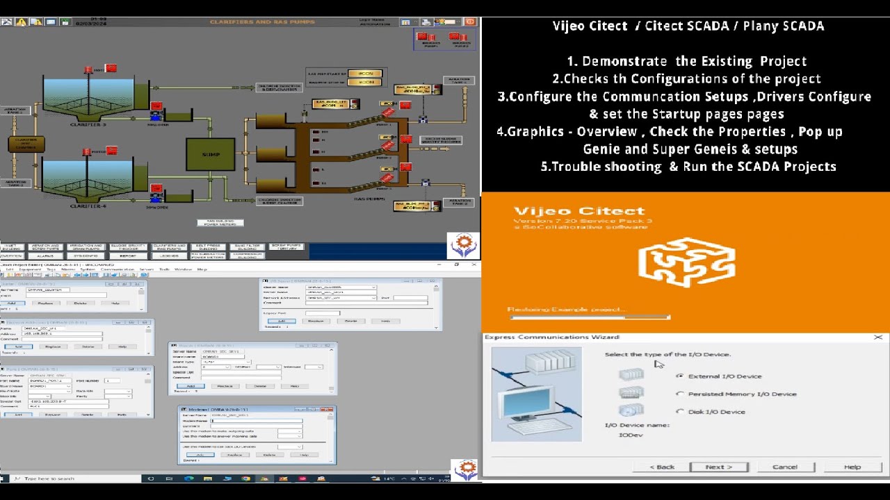 Vijeo Citect Citect Scada Tutorial Courses Part 2 Plant Scada