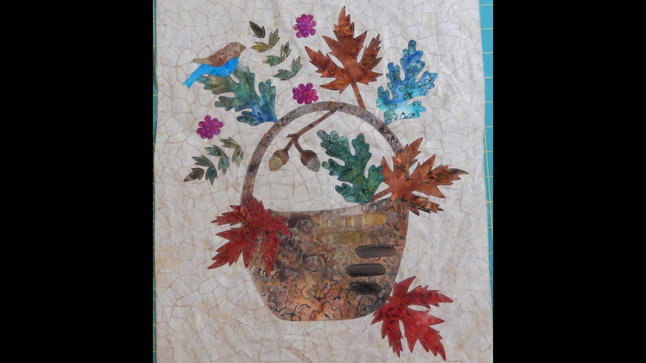 Easy Machine Applique Youtube