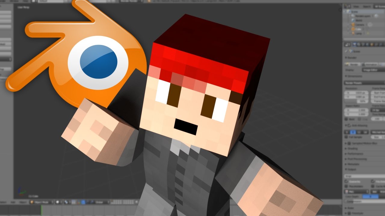 How To Make 3d Renders Of Your Minecraft Skin Youtube