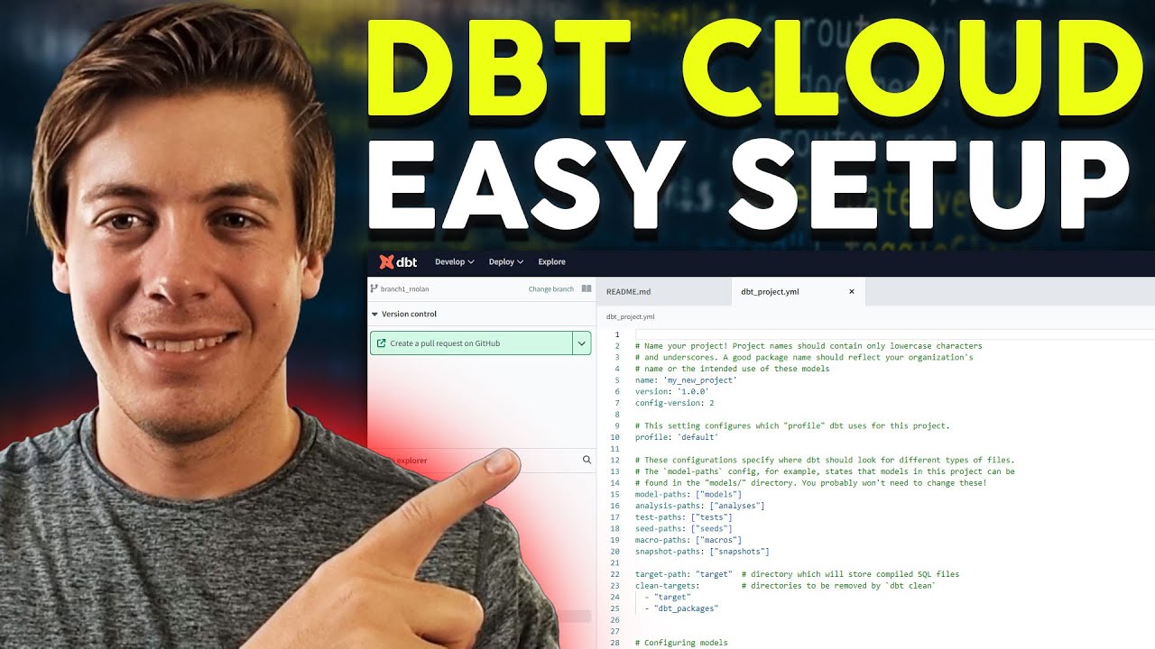 How To Setup Dbt Cloud For Beginners Free Youtube