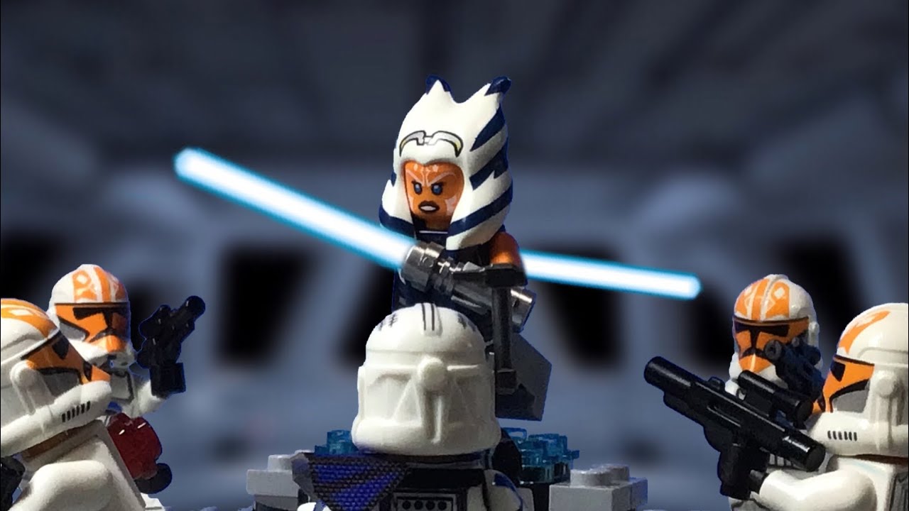 Ahsoka Tano Order 66 Lego Star Wars Stop Motion Youtube