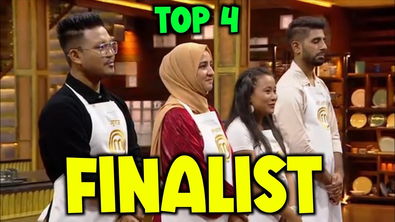 Top 4 Finalist Masterchef India Season 8 Masterchef India 2023 Youtube