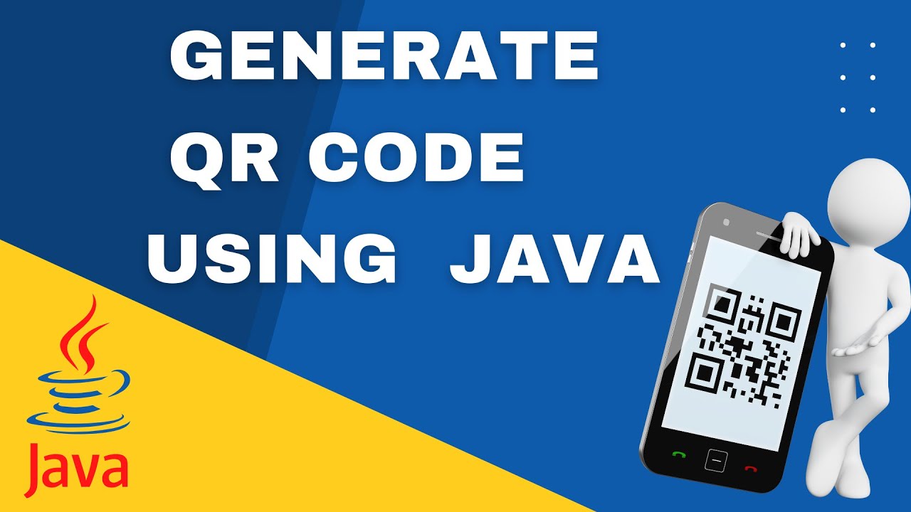 Generate Qr Code Using Java Zxing Library Youtube