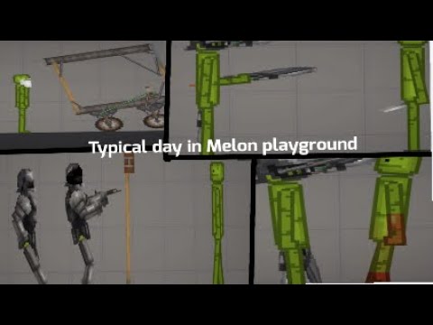 Typical Day In Melon Playground Youtube