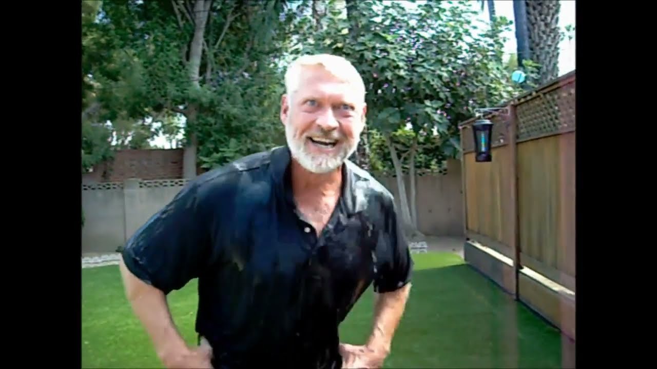 Ed Corbin Accepts Als Ice Bucket Challenge From Mama D Youtube