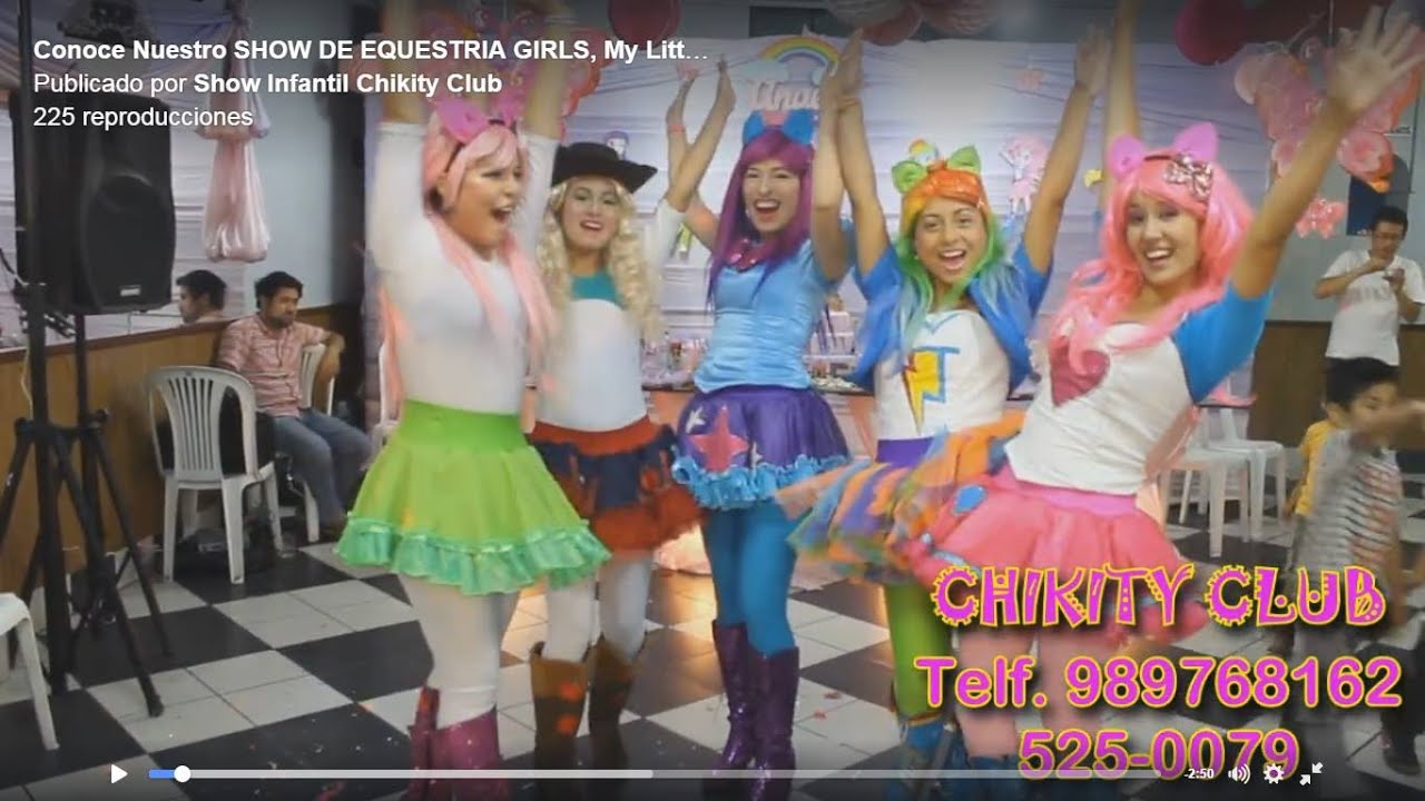 Show Infantil My Little Pony Equestria Girls Youtube
