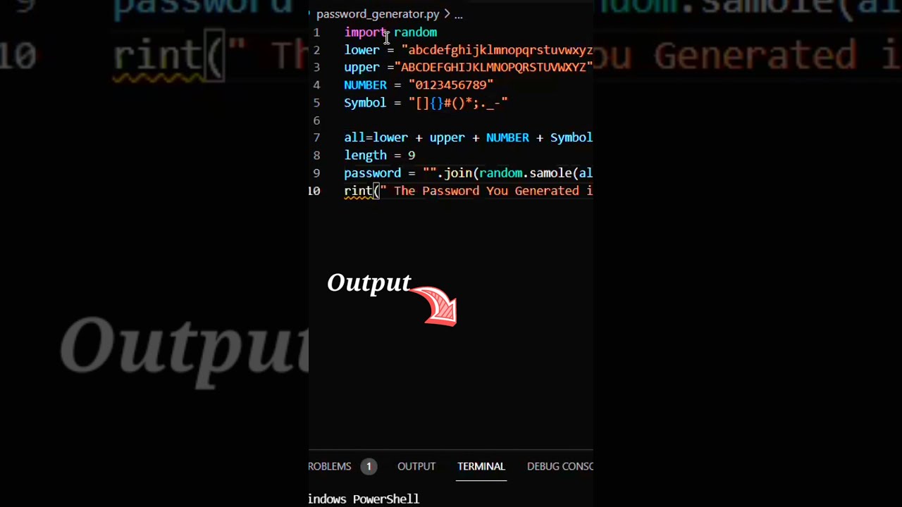 What ёяшпpython Is Soo Easy Python Shortcut Tricks Password Generator