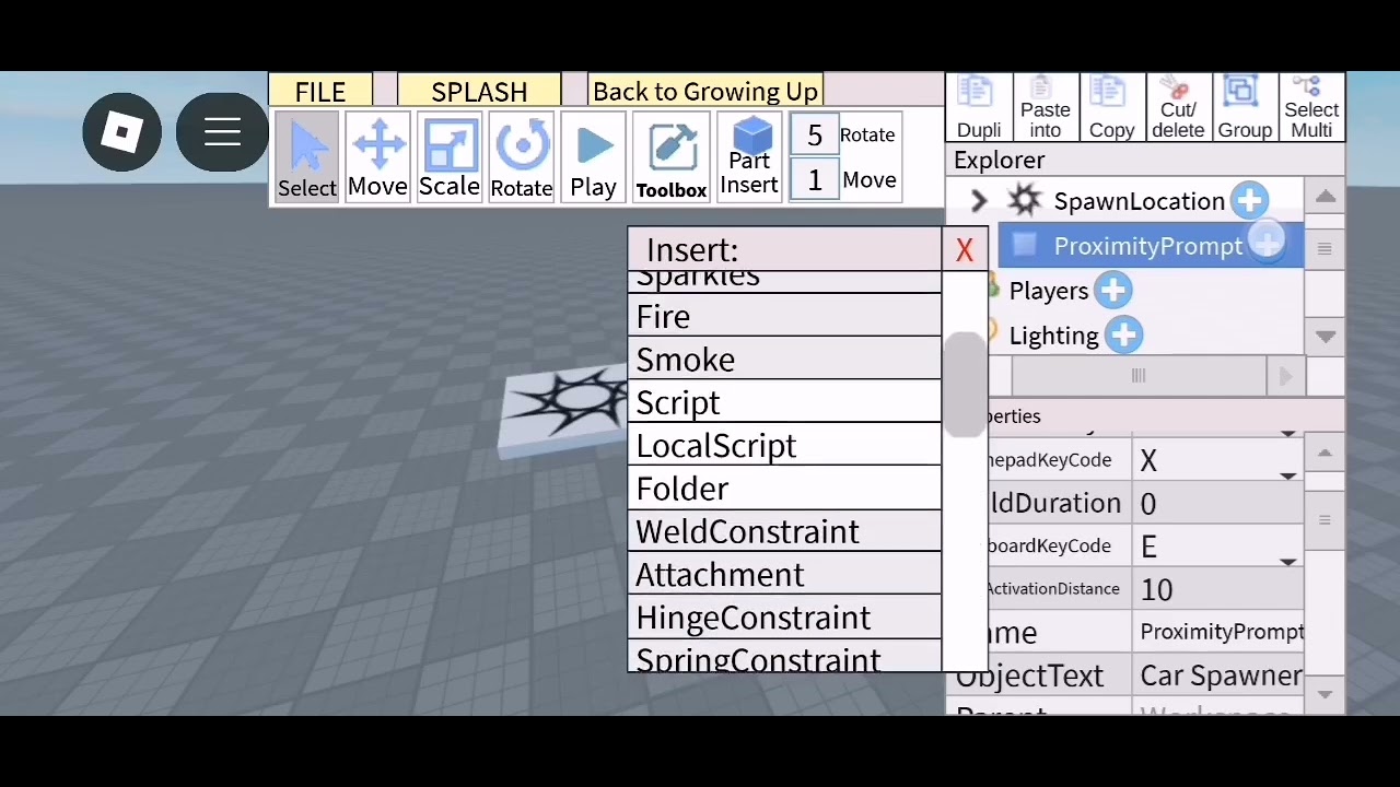 Car Spawner Tutorials Studio Lite Youtube