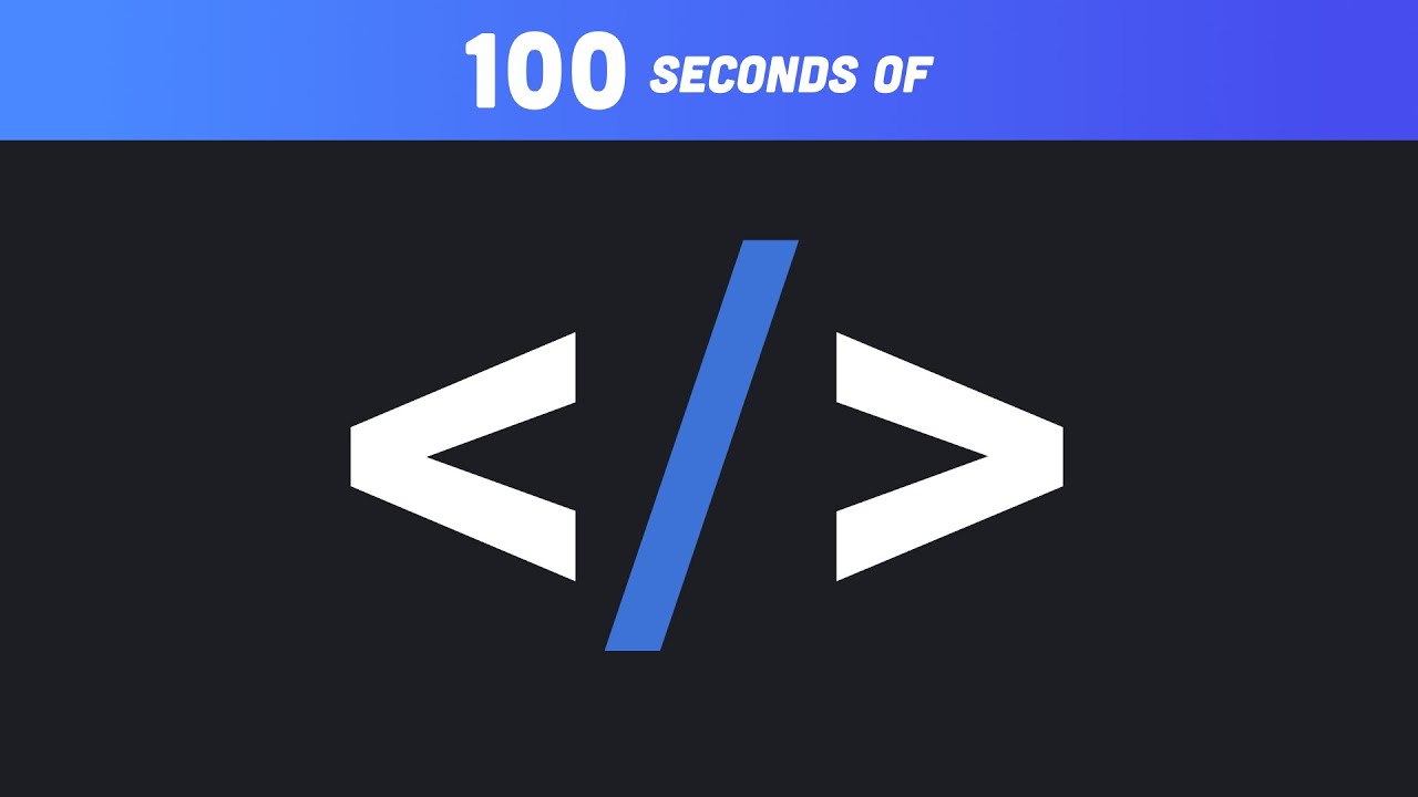 Htmx In 100 Seconds Youtube