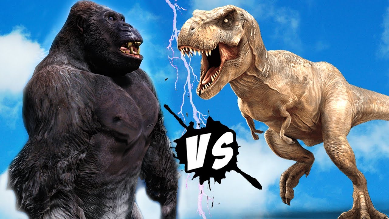 King Kong Vs Dinosaur Fight