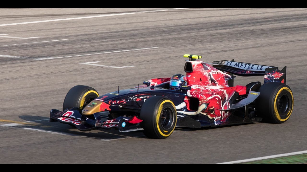 Toro Rosso Str1 F1 Car Pure V10 Sound Youtube